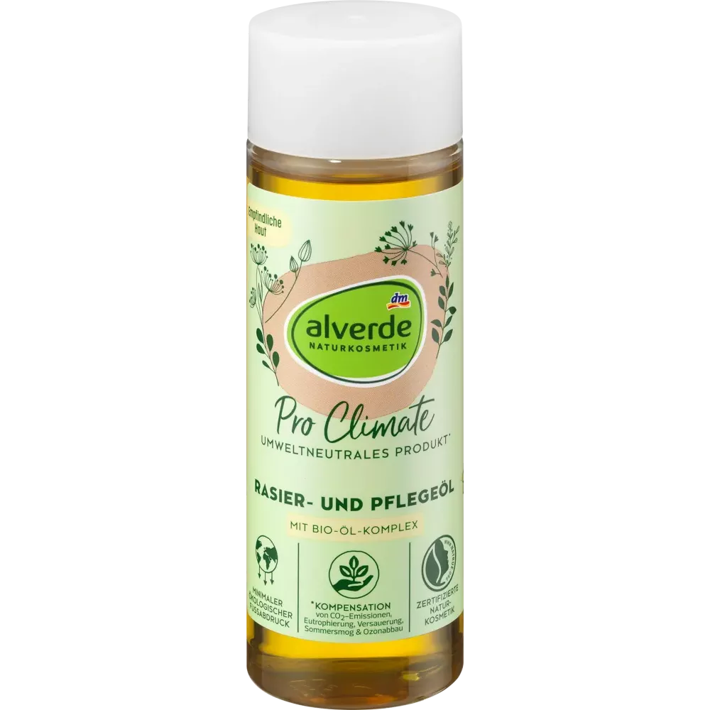 alverde NATURKOSMETIK Pro Climate scheer- en verzorgingsolie met biolo