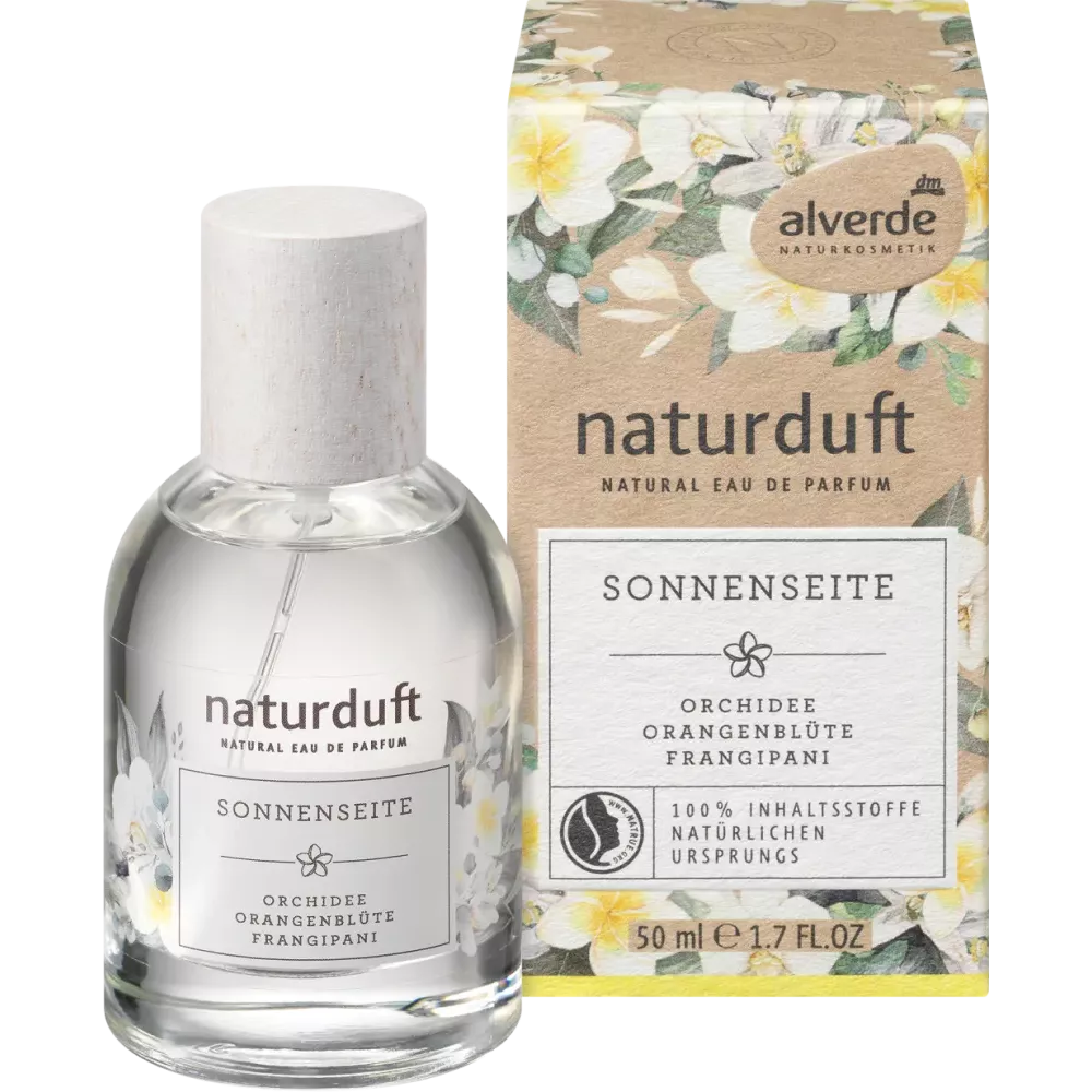 alverde NATURKOSMETIK Sunny Side Eau de Parfum, 50 ml