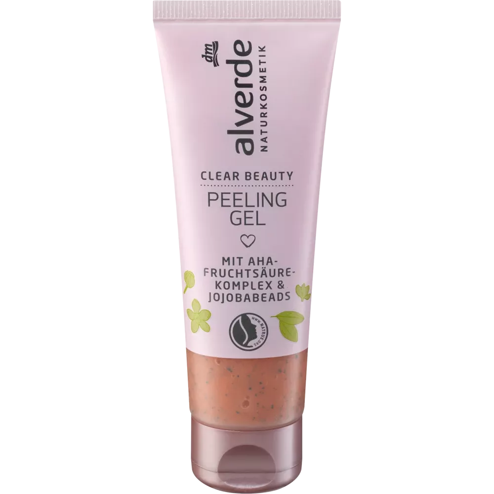 alverde NATURKOSMETIK Peeling Clear Beauty AHA, 50 ml