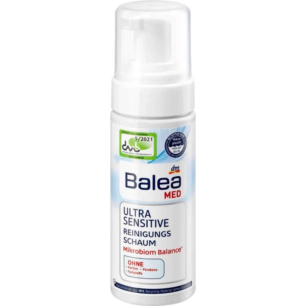Balea MED Ultra Sensitive Cleansing Foam, 150 ml