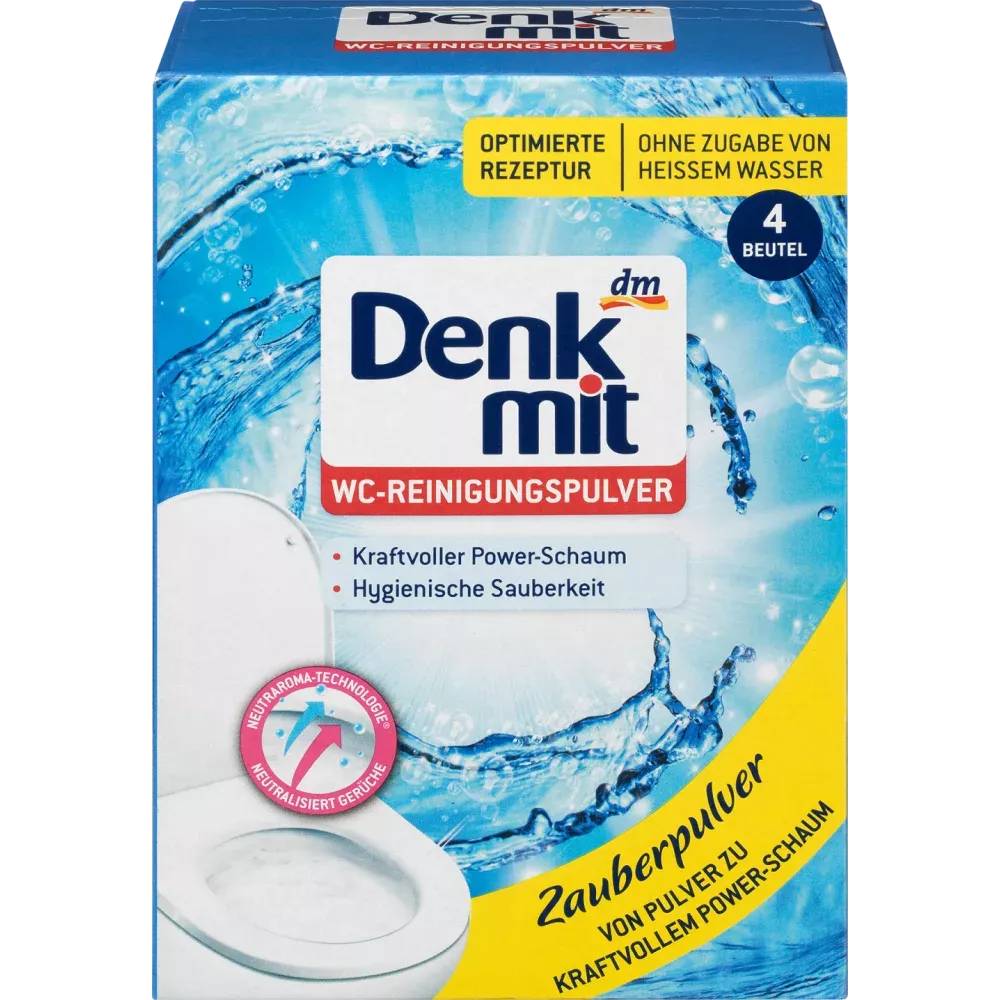 Denkmit WC-reiniger Powder Power Foam, 400 g