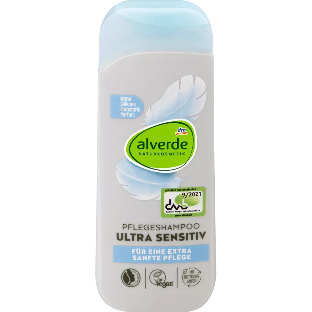 alverde NATURKOSMETIK Shampoo Ultra Sensitive, 200 ml