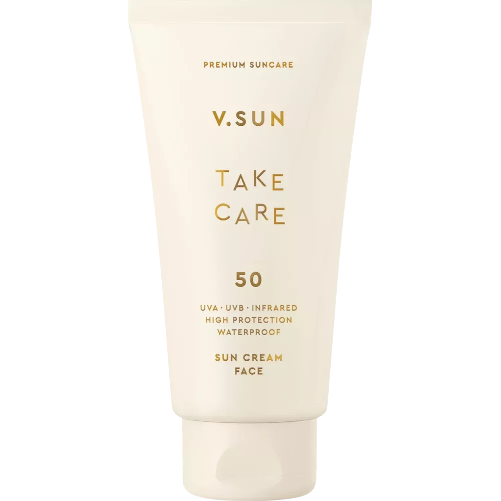 V.SUN Zonnebrandcrème gezicht "take care" SPF 50, 75 ml