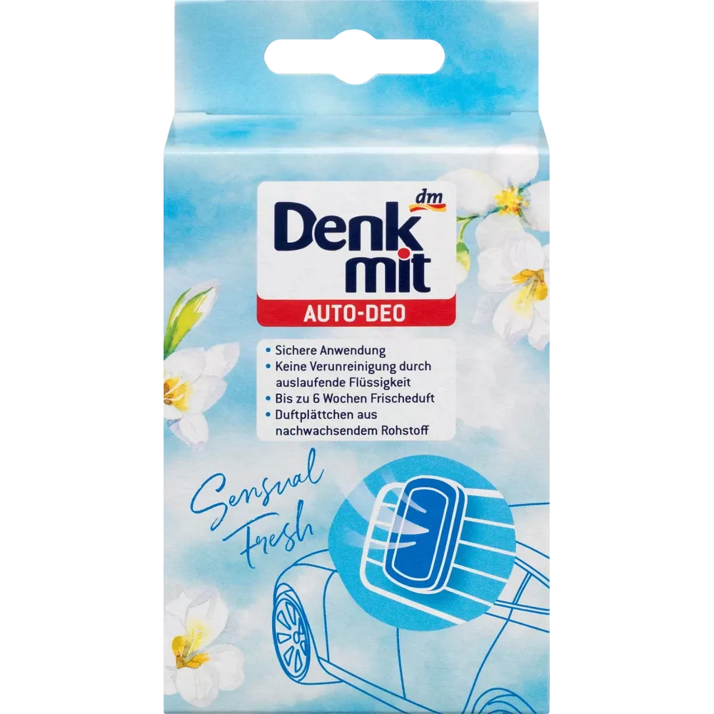 Denkmit Sensual Fresh auto deodorant, 1 stuk