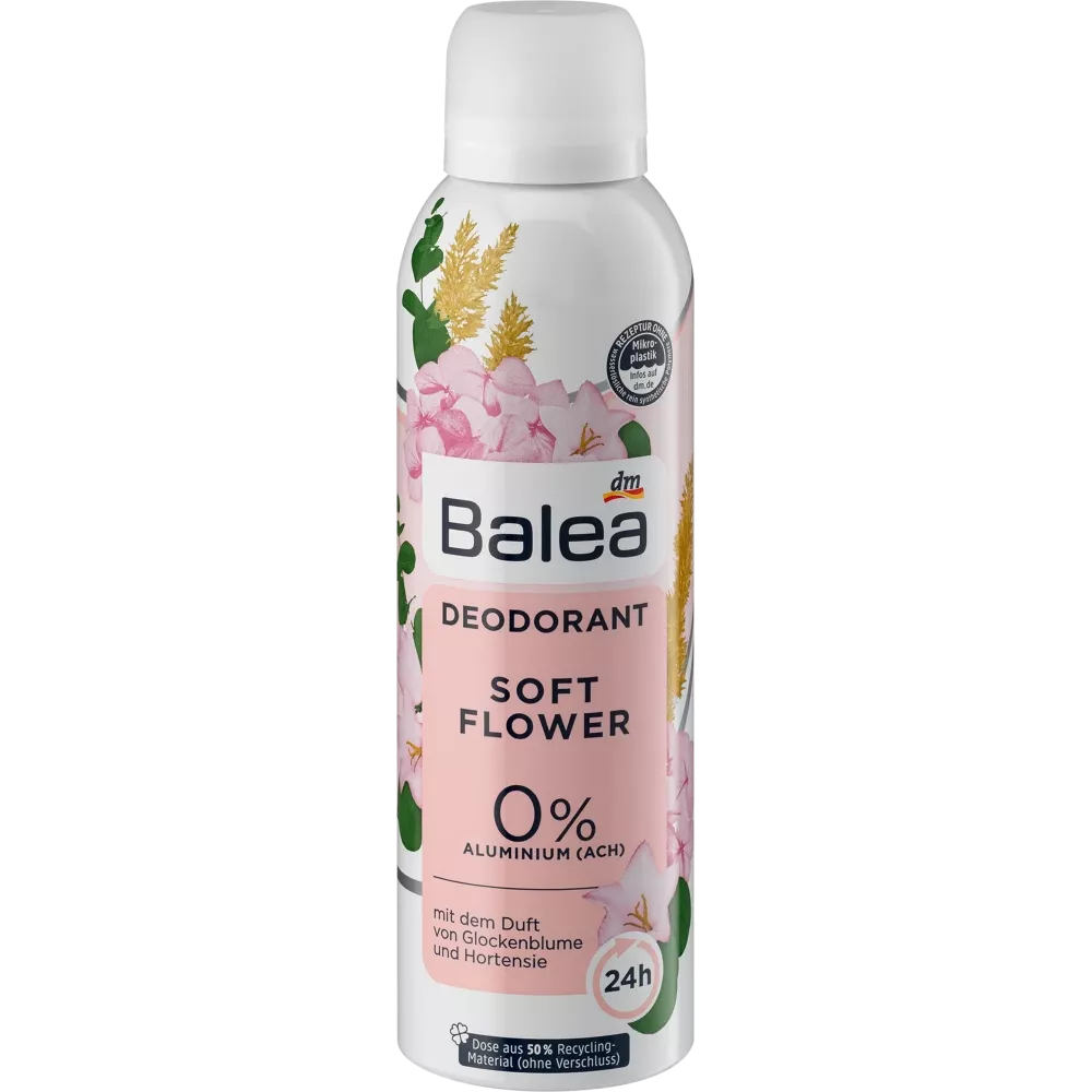 Balea Deo Spray Deodorant Zachte Bloem, 200 ml