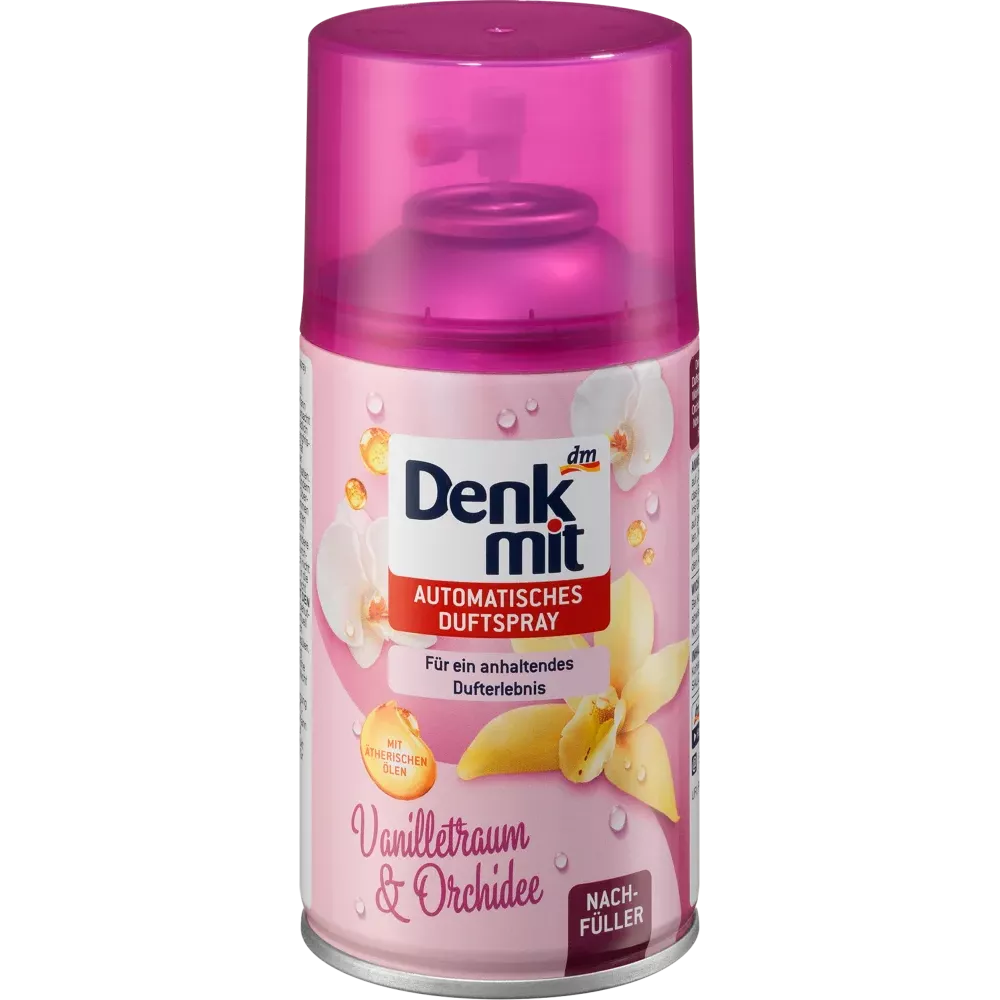 Denkmit Luchtverfrisser Automatische Geur Spray Vanilla Dream & Orchid