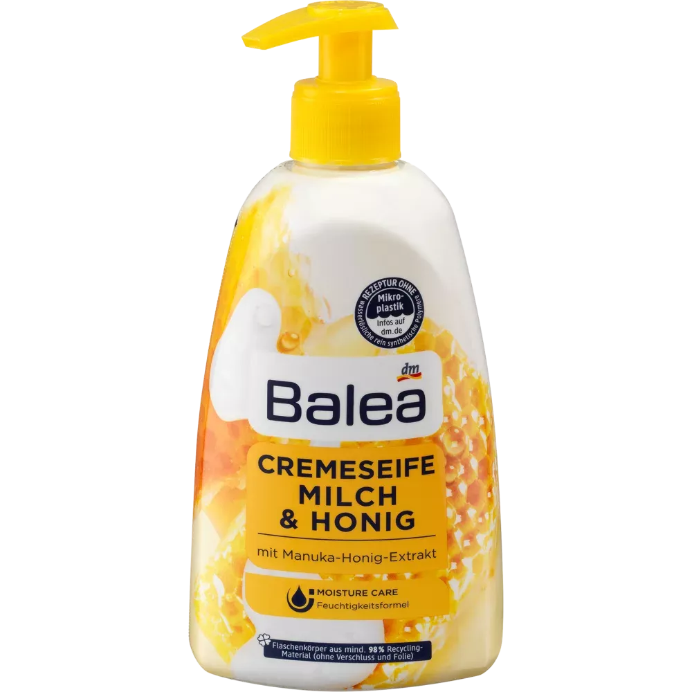 Balea Crème Zeep Melk & Honing, 500 ml