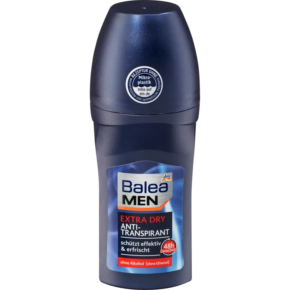 Balea MEN Deo Roll On Antiperspirant extra droog, 50 ml