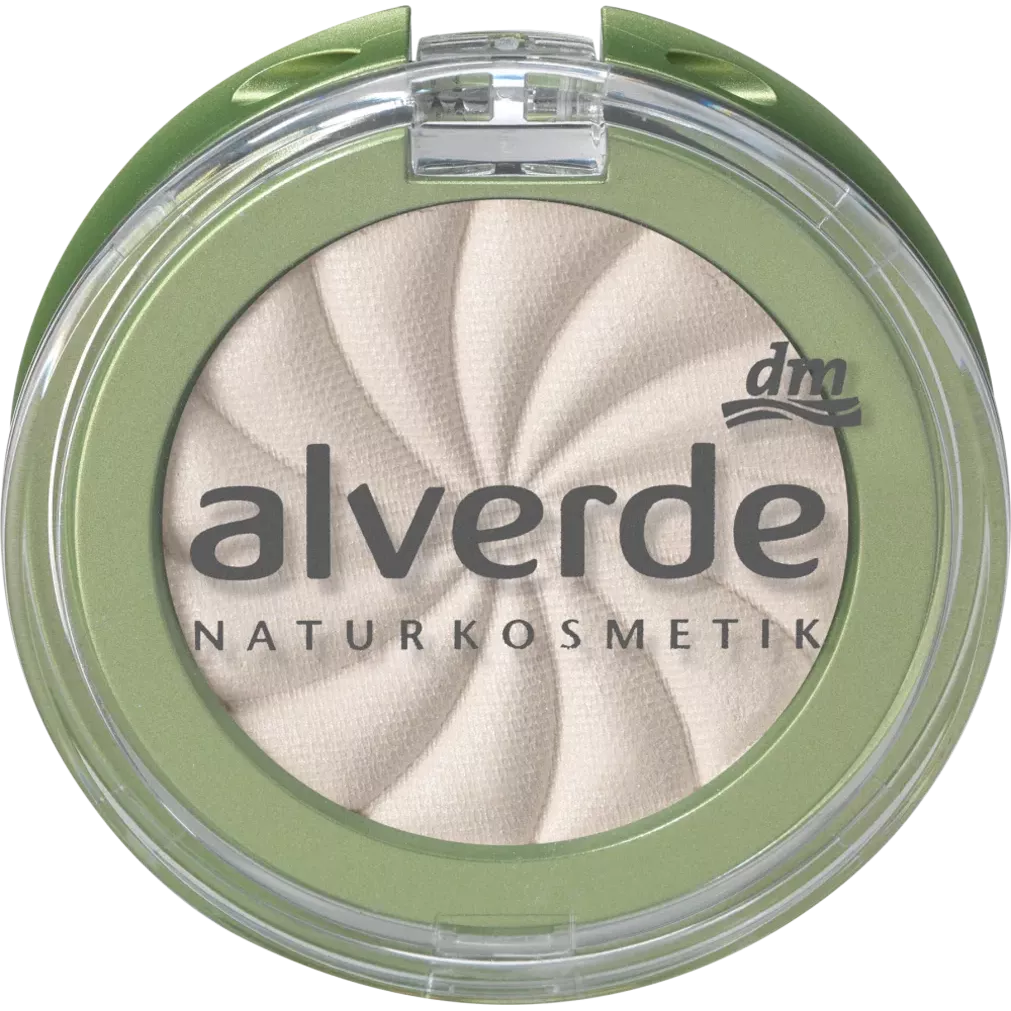 alverde NATURKOSMETIK Oogschaduw Mono All-in-One 01 Champagne, 1,7 g