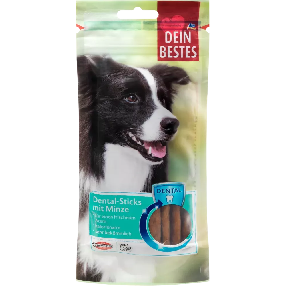Dein Bestes Snack voor honden, dental stick met munt, 80 g